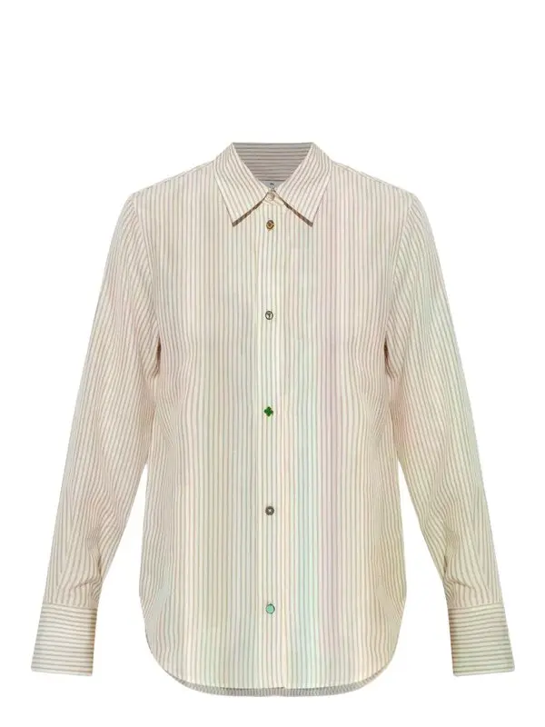 Paul Smith Striped Shirt - Neutrals