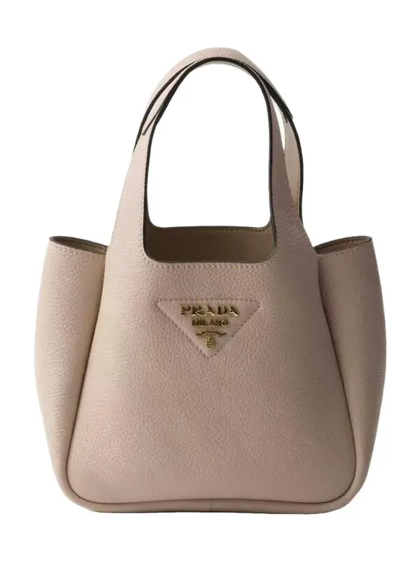 Prada Leather Tote - Pink