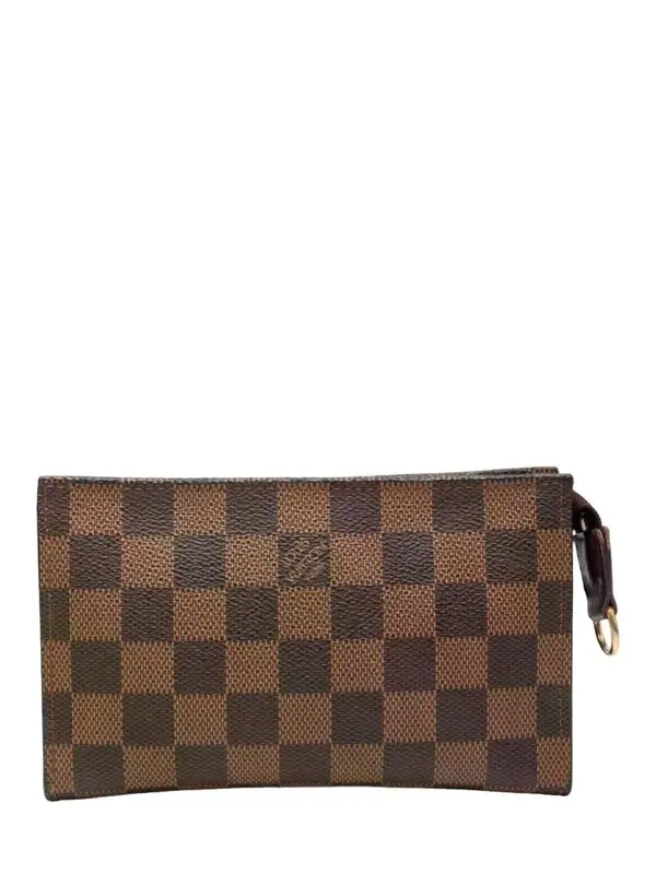 LOUIS VUITTON Damier Ebene Marais Pouch 1990-2020 - Brown