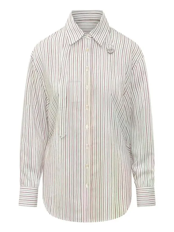 Isabel Marant Striped-pattern Shirt - White