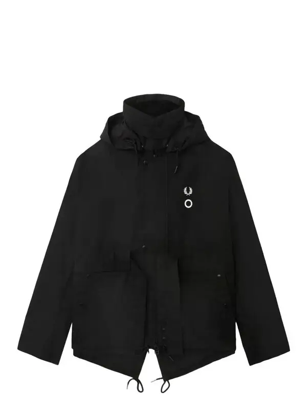 Fred Perry X Craig Green Logo-detail Windbreaker - Black