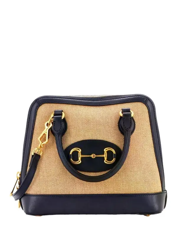 Gucci Horsebit 1955 Top Handle Mini Satchel - Neutrals