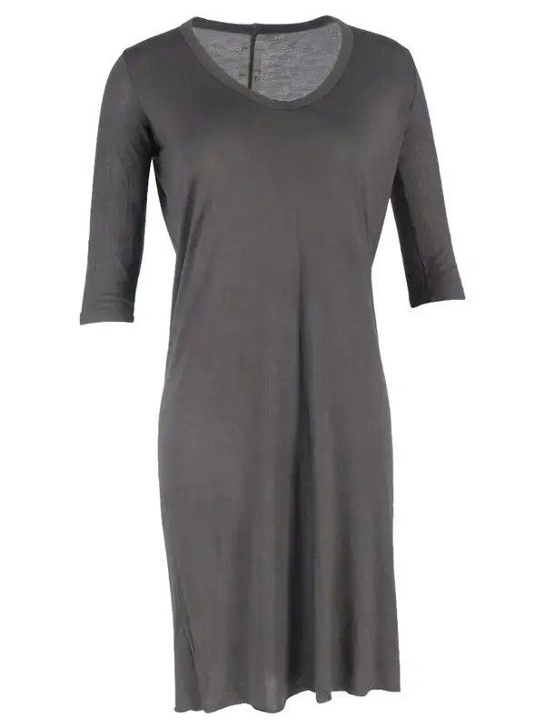 Rick Owens Scoop-neck Dress - Grey