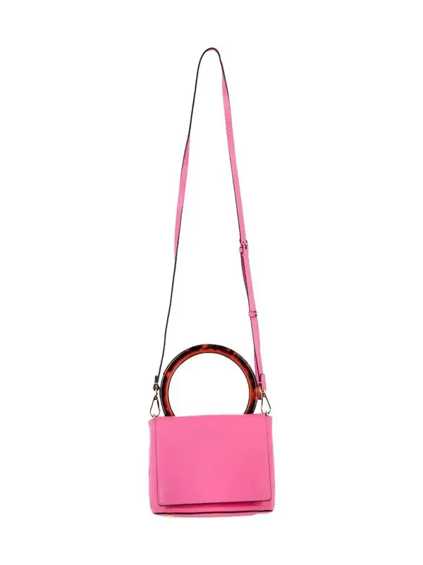Marni Leather Cross Body Bag - Pink