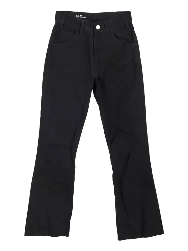 Celine Straight-leg Cotton Denim Jeans - Black