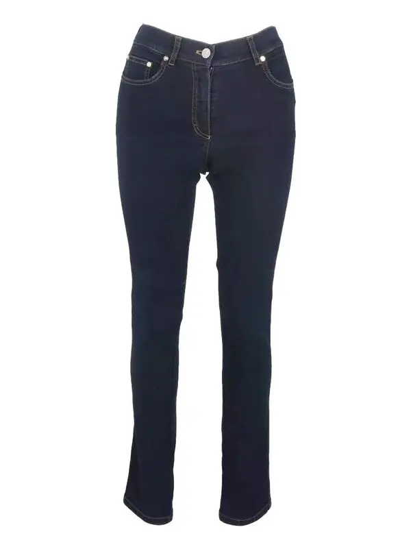 Escada High-rise Slim-fit Jeans - Blue