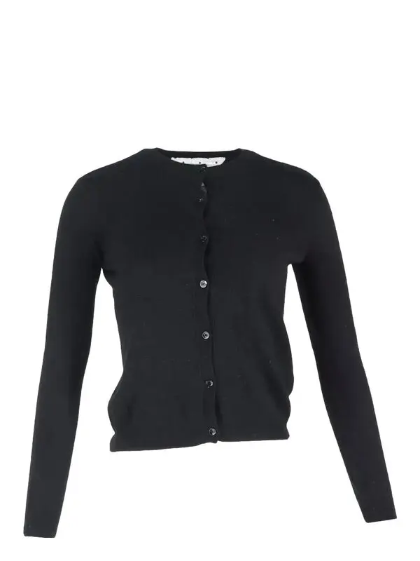 Red Valentino Buttoned Cardigan - Black