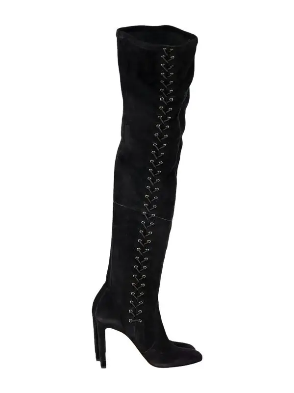 JIMMY CHOO Marie Knee-high Boots - Black