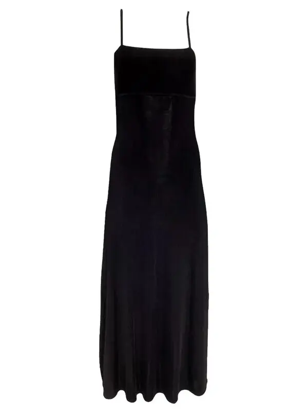 Zimmermann Square-neck Ribbed Dress - Black