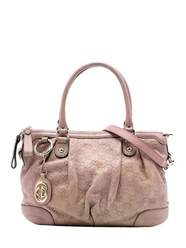 Gucci Sukey Sima Satchel - Pink