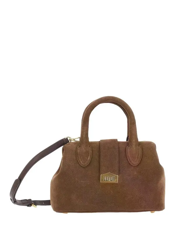 SCHELL Logo-lettering Tote Bag - Brown