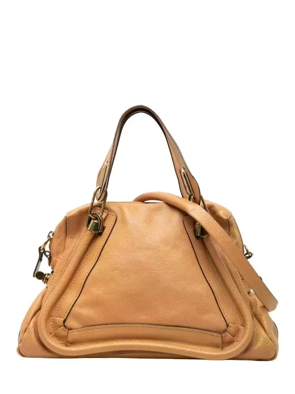Chloé 2012 Medium Leather Paraty Satchel - Brown