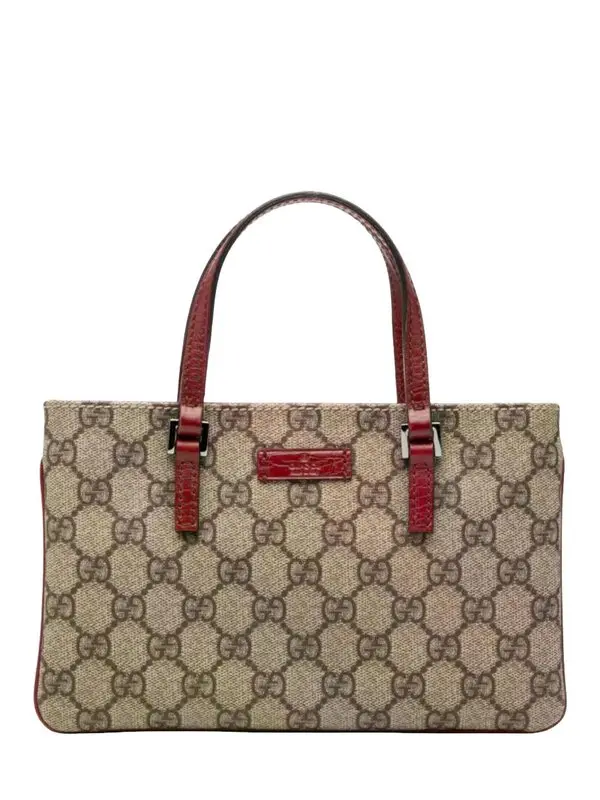 Gucci Gg Supreme Handbag - Brown