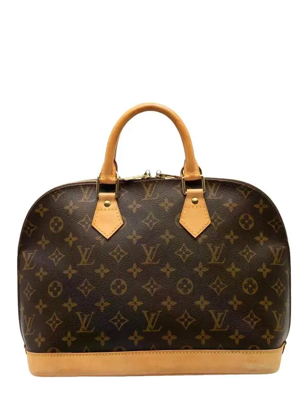 LOUIS VUITTON 2004 Monogram Alma Pm Handbag - Brown