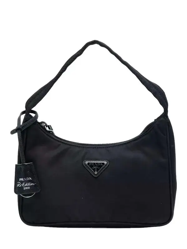 Prada Re-edition 2000 Mini Shoulder Bag - Black