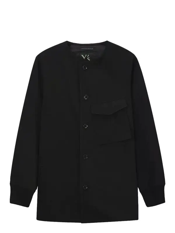 Y’s Buttoned Jacket - Black