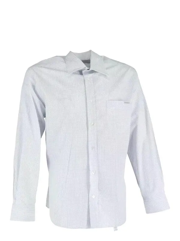 Dolce & Gabbana Patterned Long-sleeve Shirt - White