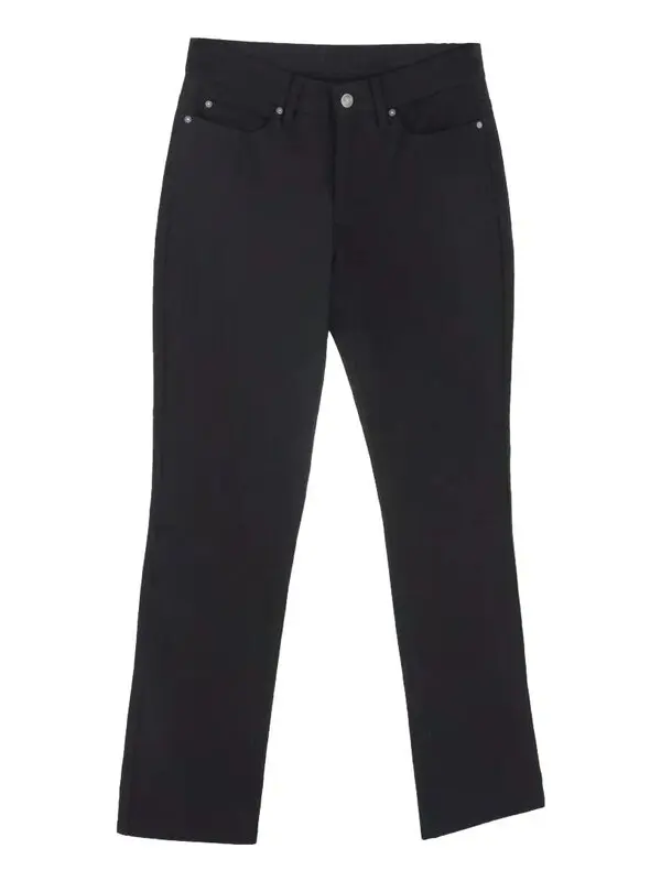 Escada High-rise Straight-leg Denim Jeans - Black