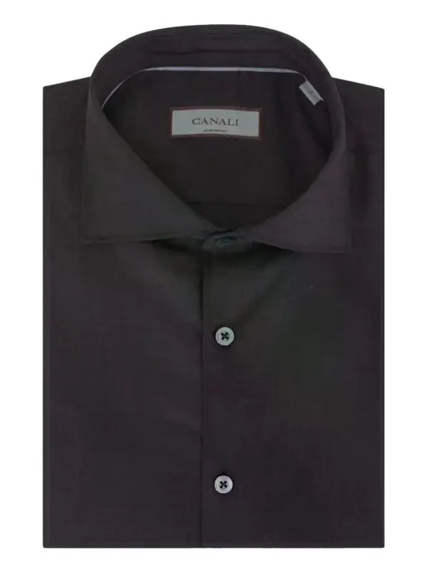 Canali Button-up Shirt - Brown