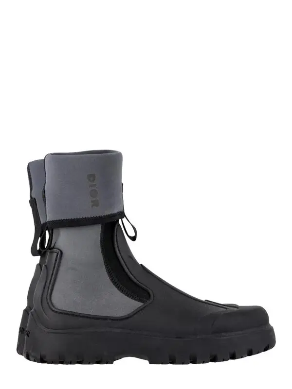 Dior Garden Ankle Boots - Black