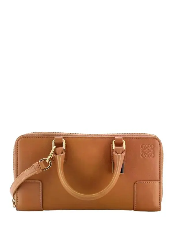 Loewe Amazona Leather Crossbody Bag - Brown