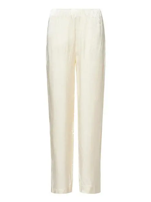 Dissh Monica Satin Trousers - Cream