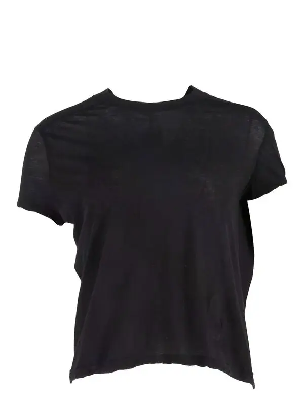 Rick Owens Cotton T-shirt - Black