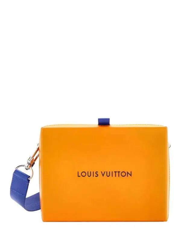 LOUIS VUITTON Shopper Leather Clutch Bag - Orange
