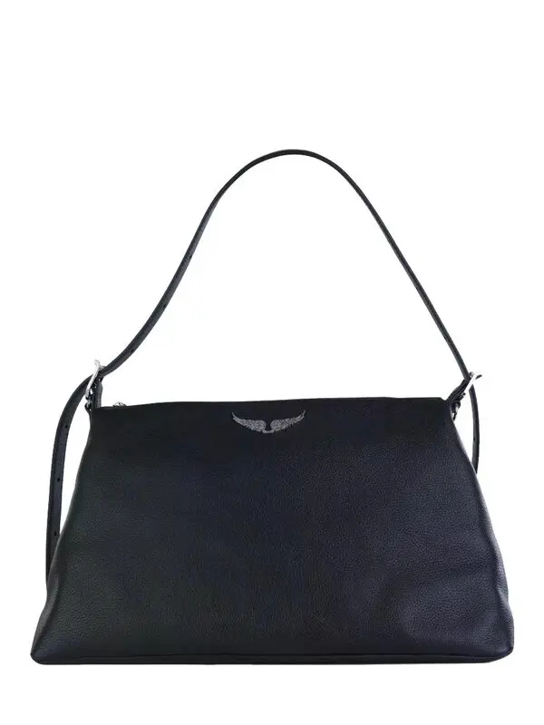 Zadig&Voltaire Jim Wings Chain Shoulder Bag - Black