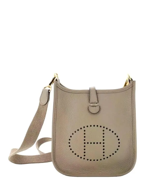 Hermès Evelyne Tpm Crossbody Bag Clemence Gen Iii - Brown