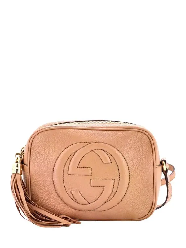 Gucci Soho Disco Leather Crossbody Bag - Neutrals