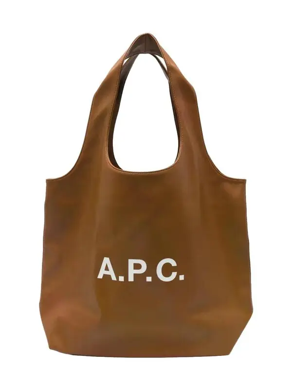 A.p.c. Logo Shopper - Brown