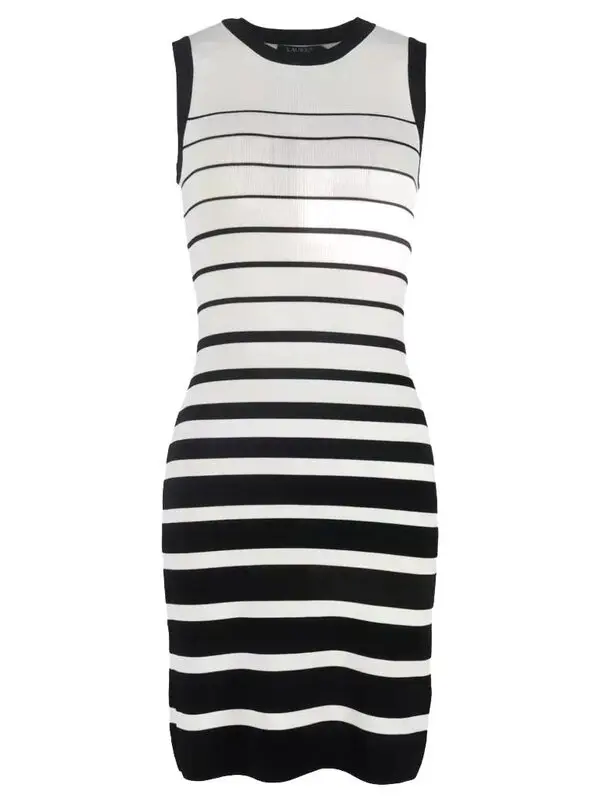 Ralph Lauren Striped Mini Dress - White