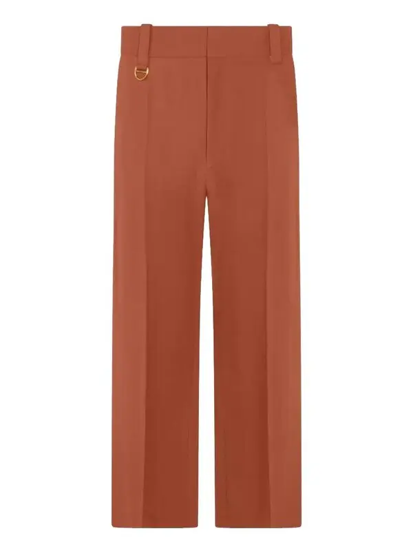Chloé D-ring Detail Trousers - Brown