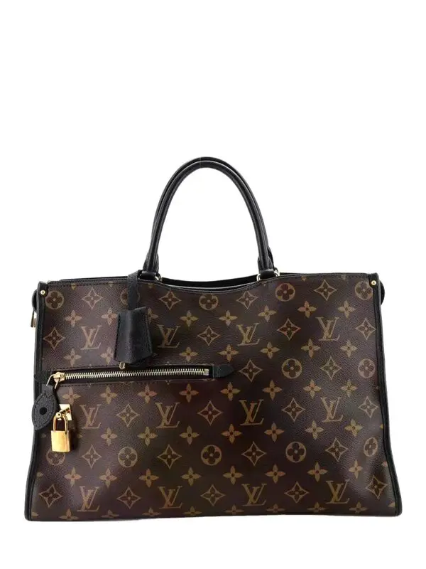 LOUIS VUITTON Popincourt Nm Handbag Monogram Canvas - Brown