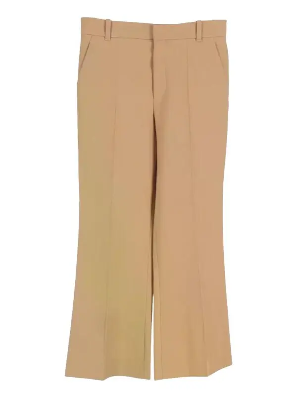 Chloé Straight-leg Trousers - Neutrals