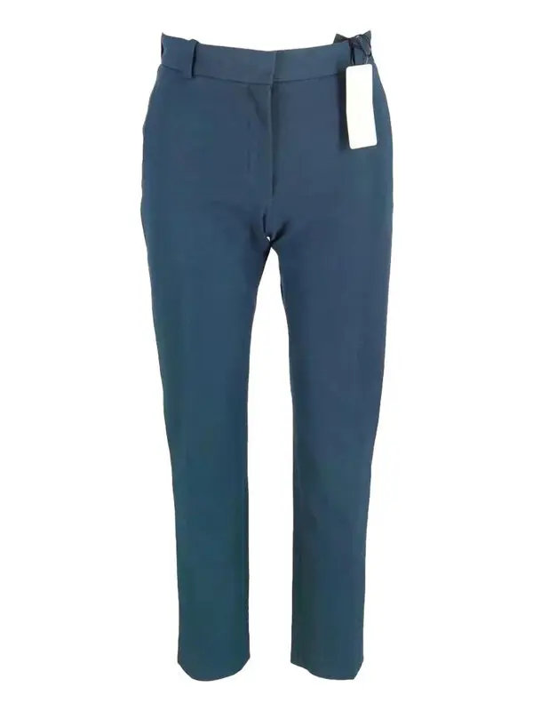 JOSEPH Eliston Gabardine Trousers - Blue