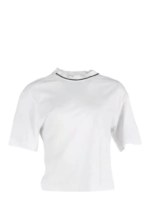 Brunello Cucinelli Monili-chain T-shirt - White