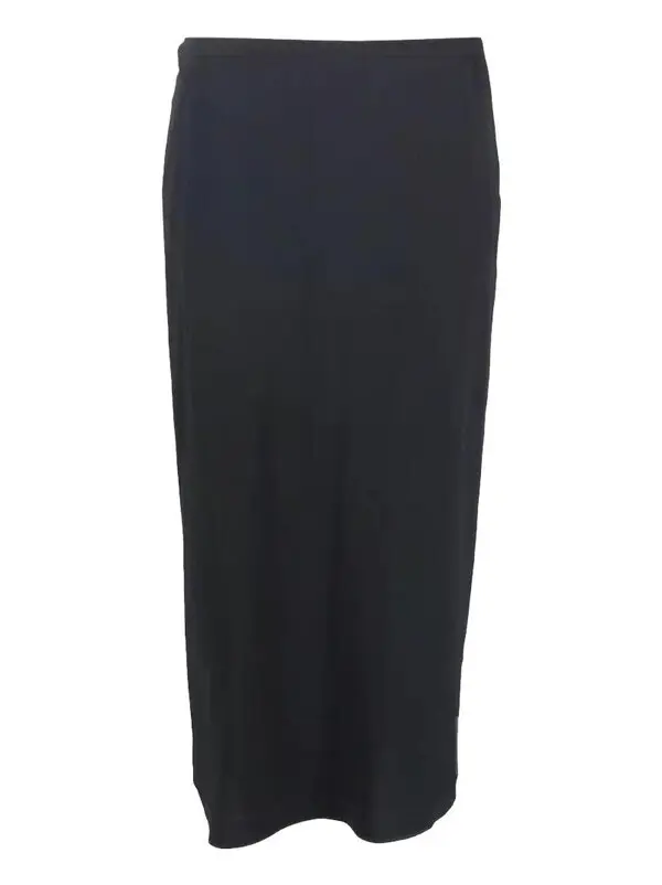 Max Mara Back-slit Midi Pencil Skirt - Black