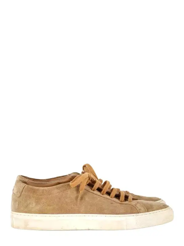 COMMON PROJECTS Original Achilles Suede Sneakers - Neutrals