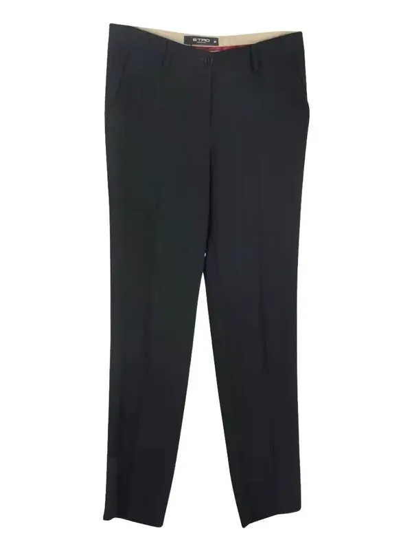 Etro Straight-leg Trousers - Black