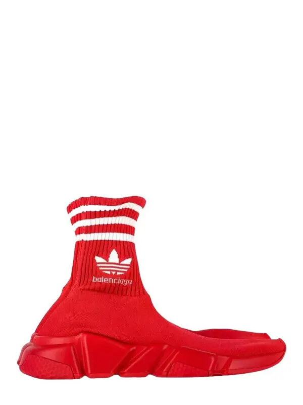 Balenciaga X Adidas Knit Speed 3.0 Sneakers - Red