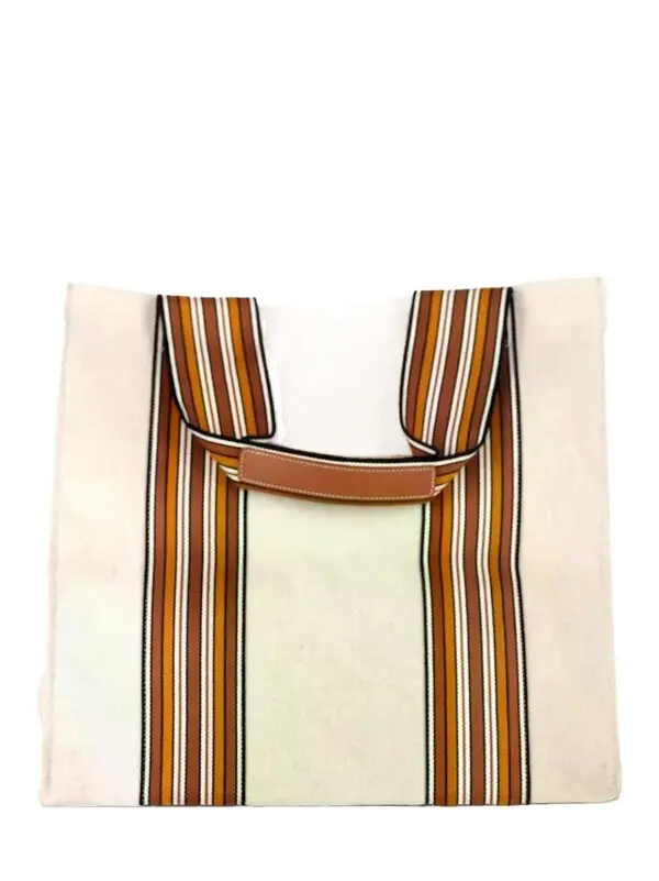 Loro Piana Striped-detail Tote Bag - Neutrals