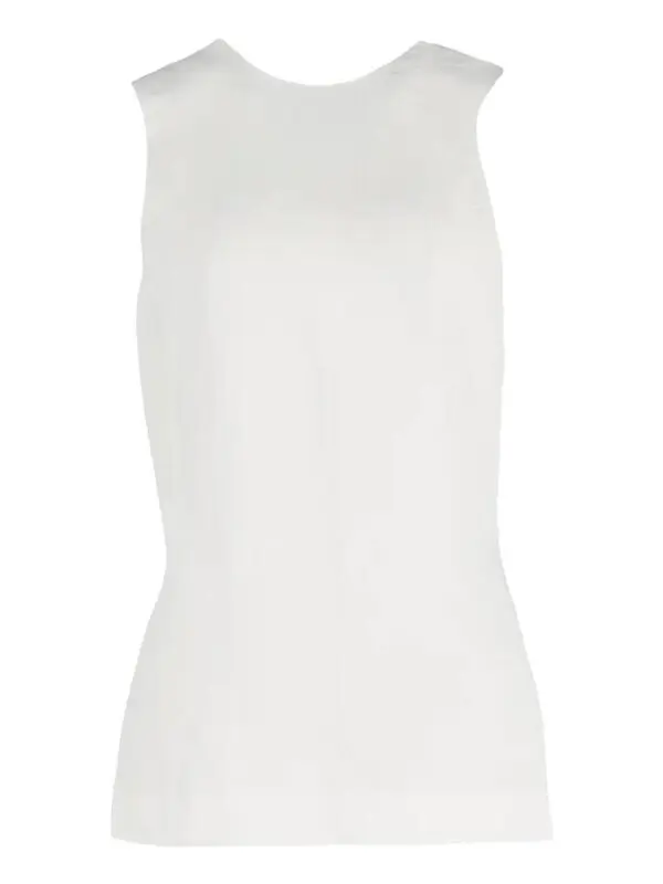 Khaite Cross-back Top - White