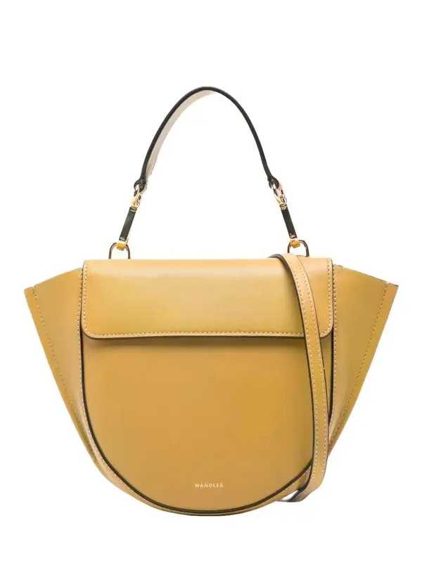 WANDLER Mini Hortensia Flap Shoulder Bag - Yellow