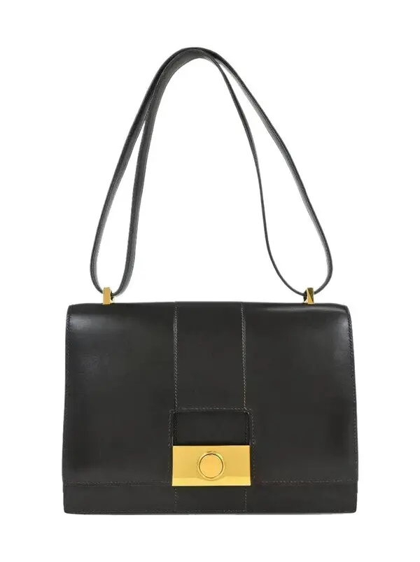 Hermès 1975 Box Calf 2way Shoulder Handbag - Brown