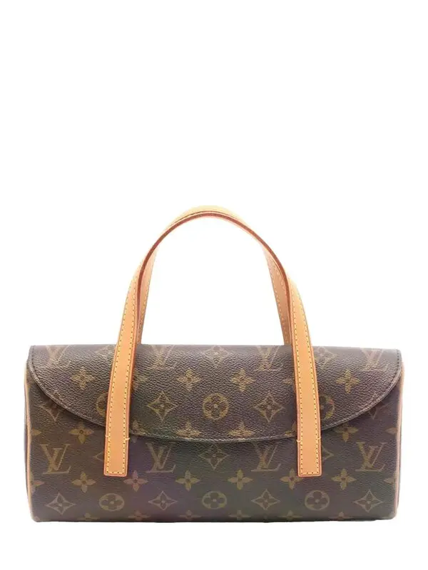 LOUIS VUITTON 2003 Monogram Sonatine Handbag - Brown