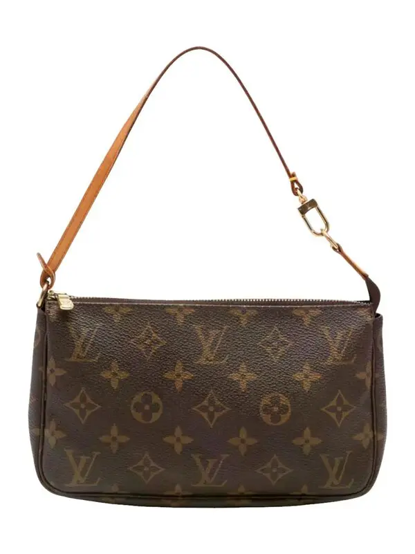 LOUIS VUITTON 2000 Monogram Pochette Accessoires - Brown
