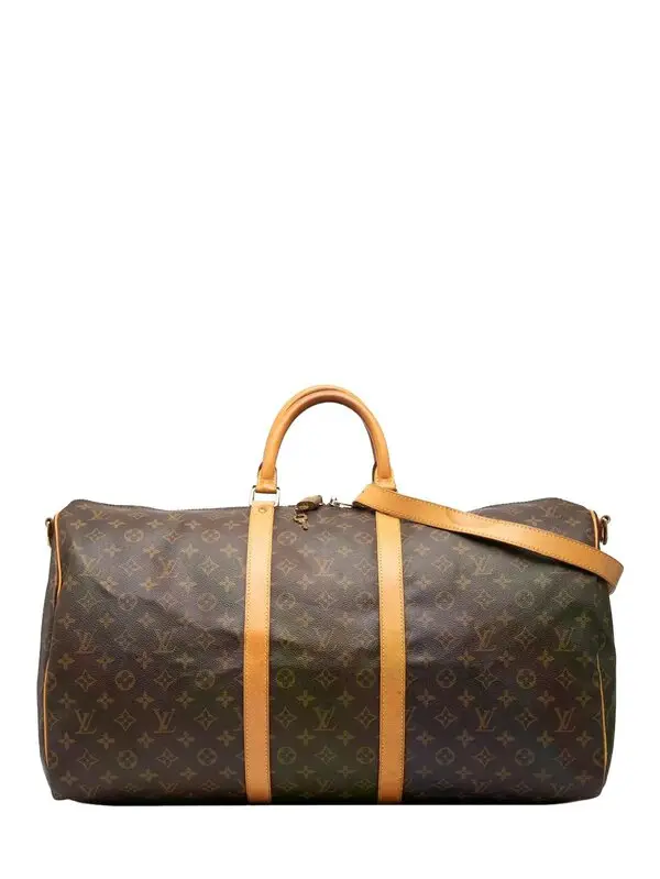LOUIS VUITTON 1994 Monogram Keepall Bandouliere 55 - Brown