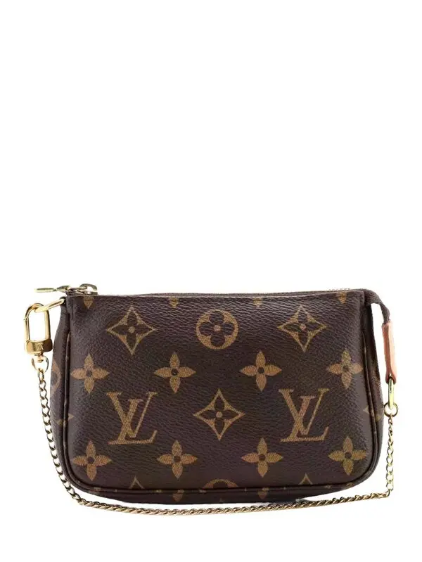 LOUIS VUITTON Pochette Accessoires Monogram Canvas - Brown